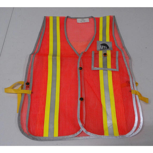 Other | Vintage Mta New York City Transit Reflective Safety Vest ...